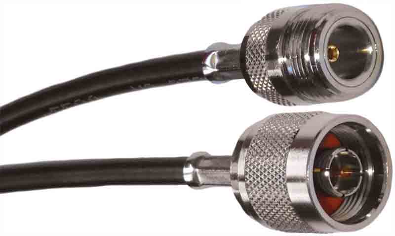 adapter cable N-male-N-female 1,5 m RG58C-U - adapter cable N-male-N ...